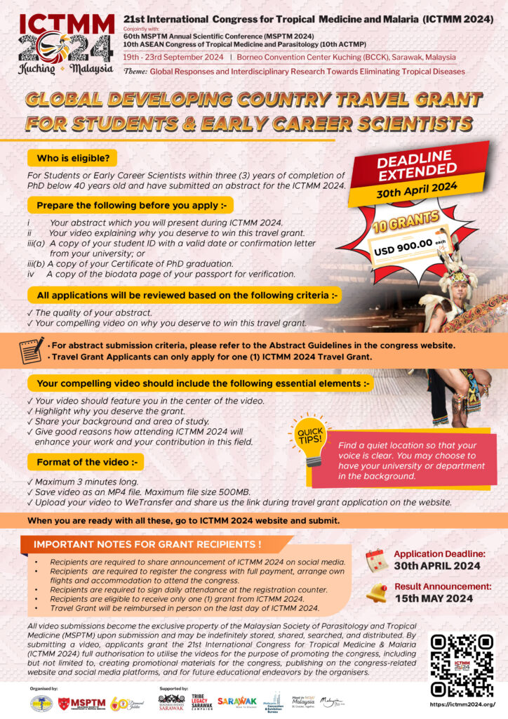 Travel Grant – Global – ICTMM 2024